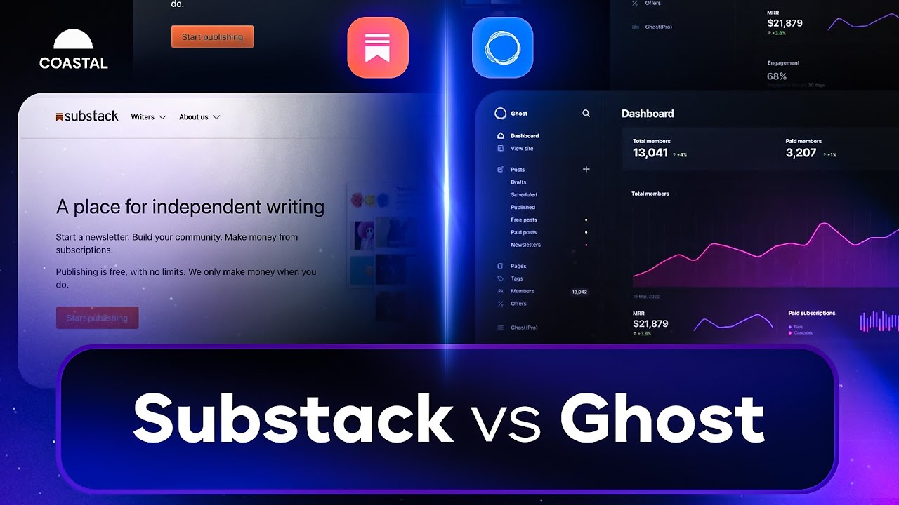 Substack vs Ghost – Blogging Tool Comparison for Beginners