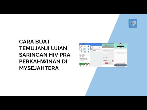 Cara Buat Temujanji Ujian Saringan HIV Pra Perkahwinan Di MySejahtera