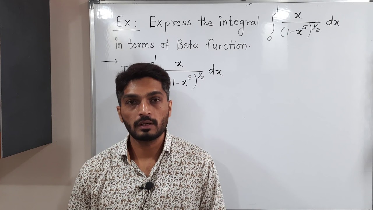 Beta and Gamma Functions | Lecture 7