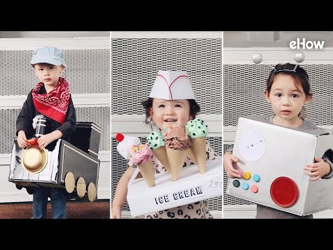 3 Easy DIY Cardboard Box Kids' Costume Ideas