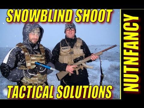 Tactical Solutions .22 Testing in Snow, Pt 2 by Nutnfancy