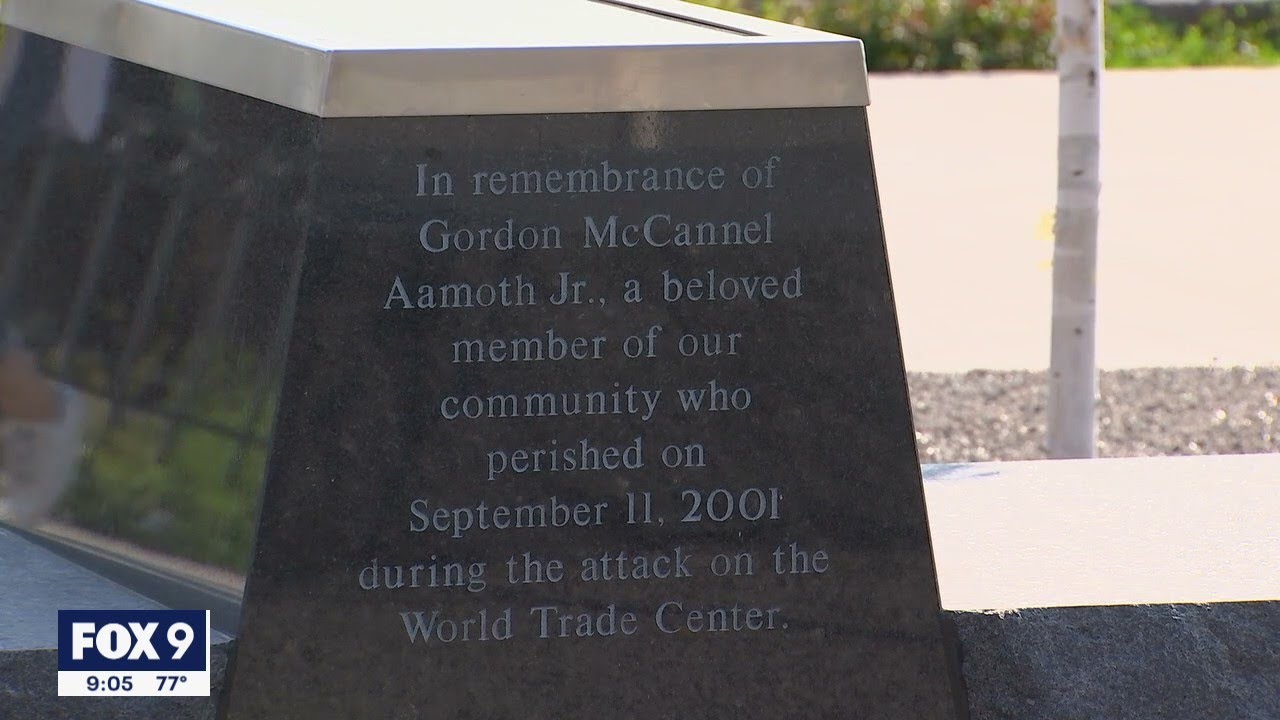 New memorial placed in Wayzata to honor 9/11 victim | FOX 9 KMSP