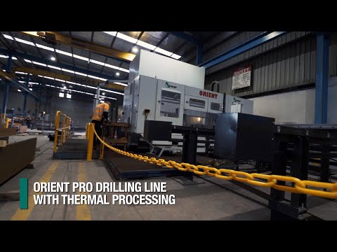A Plus Steel Processing Installs the FICEP Orient Drill Plasma Robot for Automatic Steel Fabrication