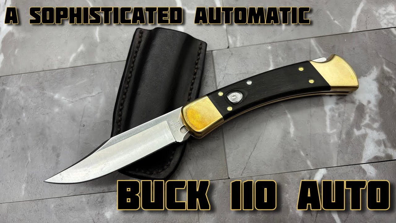 Recenzja noża automatycznego Buck 110.