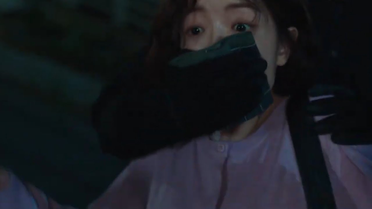 Korean girl tape gagged from behind 