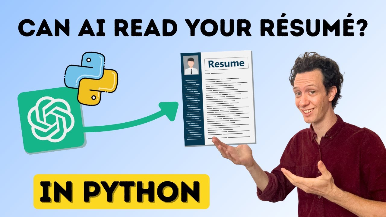 AI Project: Build a Resume Reader in Python with OpenAI (Can AI Read Your Resume?)
