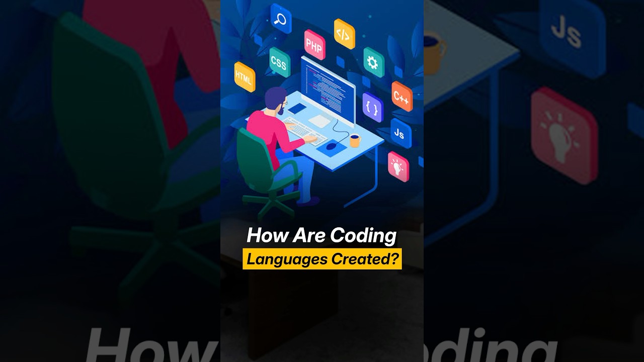 How Are Coding Languages Created? 🤔 The Secret Behind Python, Java & More!