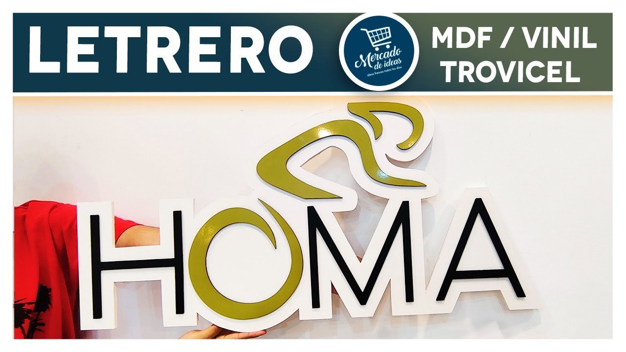 Impresión y Corte Láser en MDF Cómo hacer un Letrero que Impacta