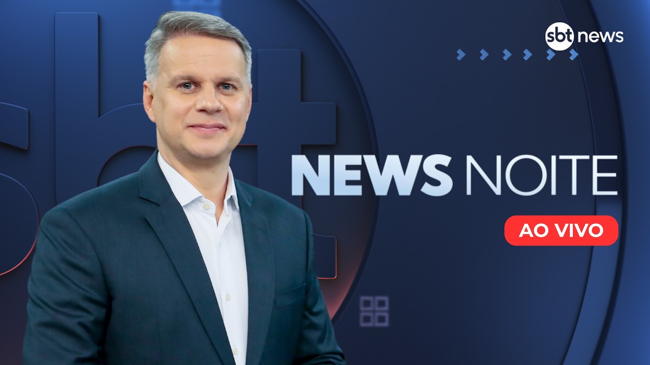 🔴 AO VIVO: NEWS NOITE, com Leandro Magalhães | #SBTNews