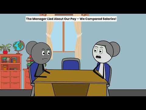 The Manager Lied About Our Pay – We Compared Salaries!