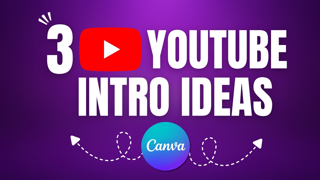 How to Make 3 EPIC YouTube Intros in Canva (Step-by-Step for Beginners)