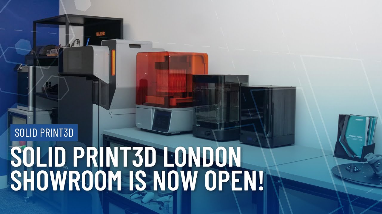 Solid Print3D London Showroom is now open!