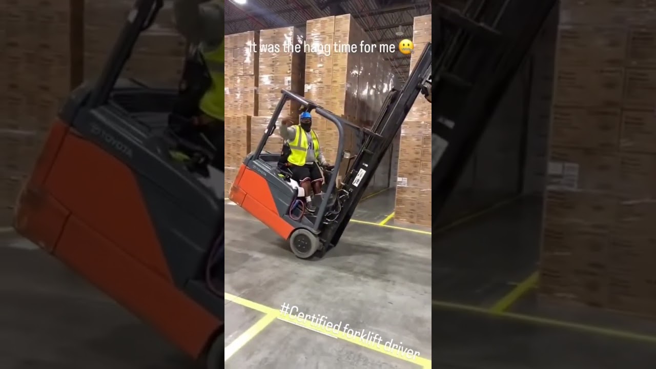 Forklift certified ✅ #shorts