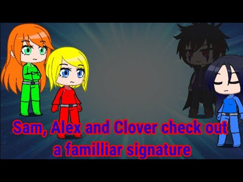 Sam, Alex and Clover check out a familiar signature