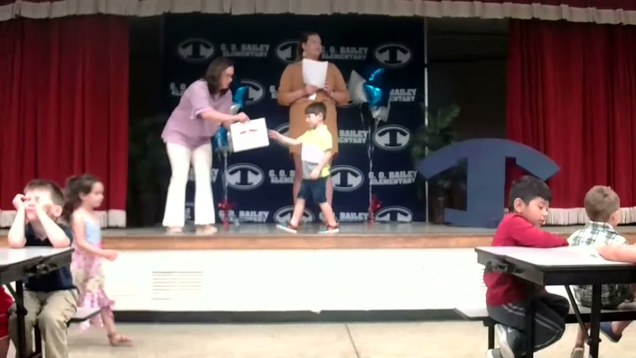G.O. Bailey Pre-K Graduation 2021