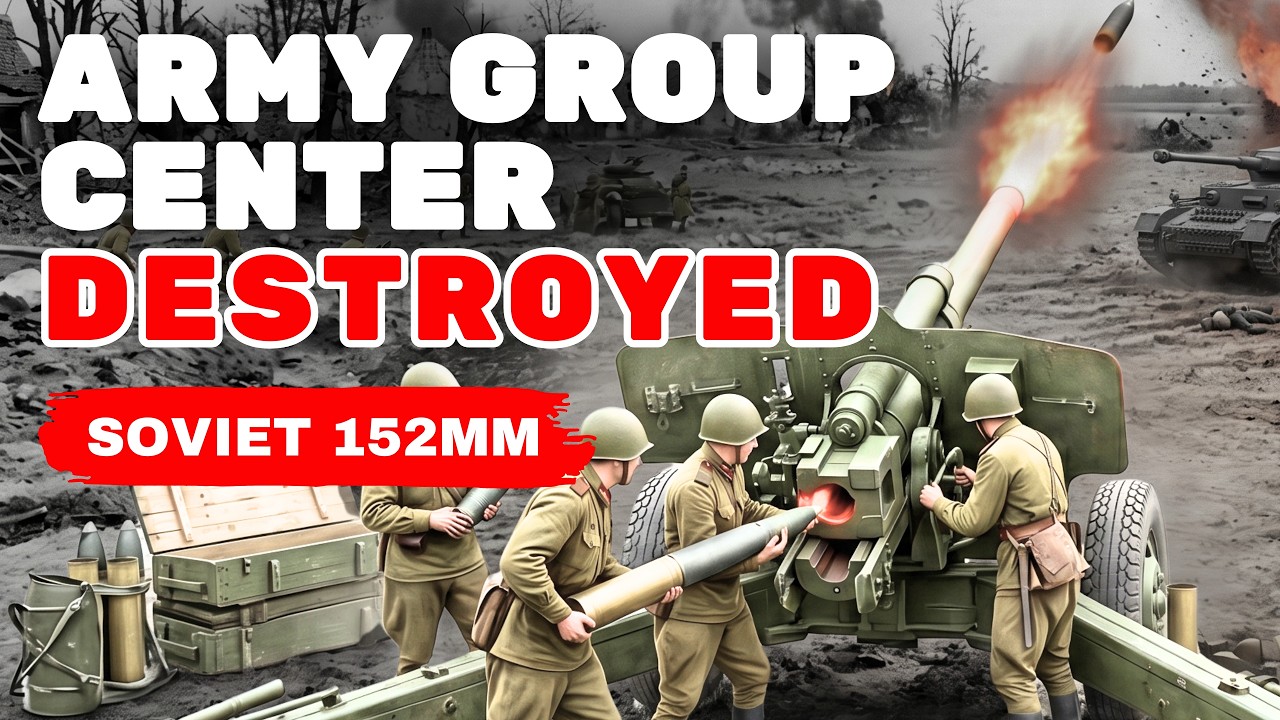 The 'WW1-Era' Soviet 152 That Erased Hitler's Army Group Centre In 12 Days At Bagration