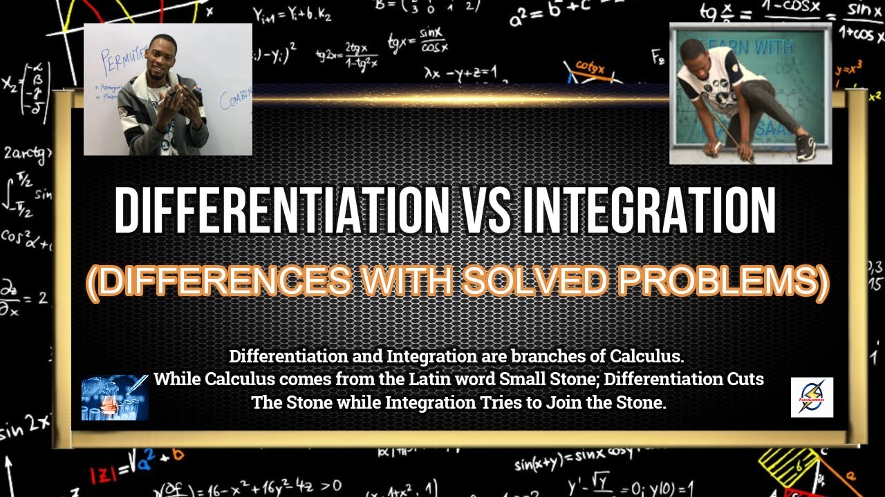 Differentiation vs Integration | Similarities & Differences