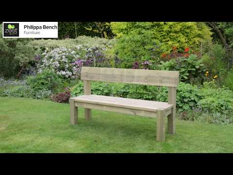 Philippa Bench by Zest (Animated Assembly Guide)