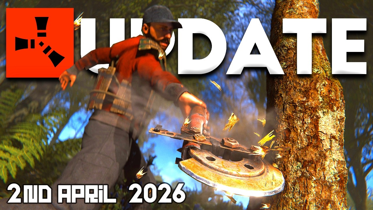Rust April 2026 Update: Shield Nerf, QOL Changes and More!