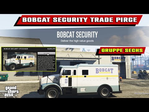 Unlock Bobcat Security Stockade TRADE PRICE in GTA 5 Online | Safeguard Deliveries | Gruppe Sechs