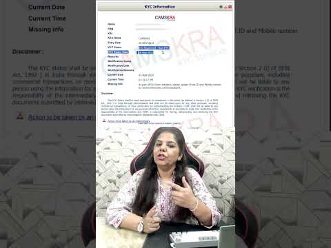 KYC Status - How to check and what to do? KYCregistered, KYConhold, KYCvalidated