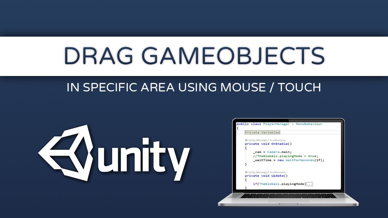 Drag Gameobject with Mouse | Unity C# Tutorial