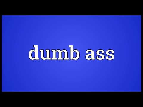 Dumb ass Meaning