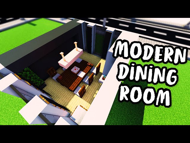 7 best Minecraft dining room designs