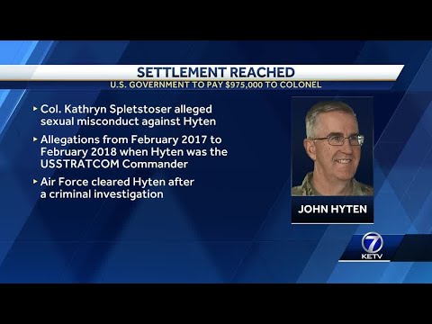 Settlement reached in sexual assault civil suit against former Offutt Air Force Base commander