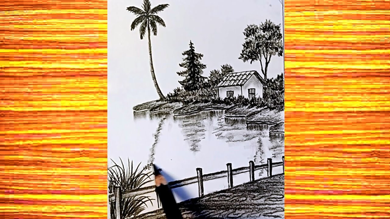 Easily Create STUNNING Natural Scenery with Just ONE Pencil!