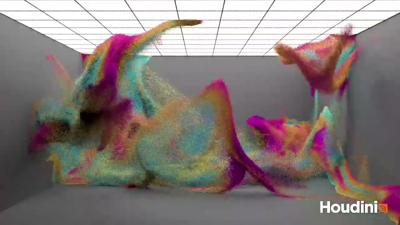 Houdini Experiements 12 - Vellum