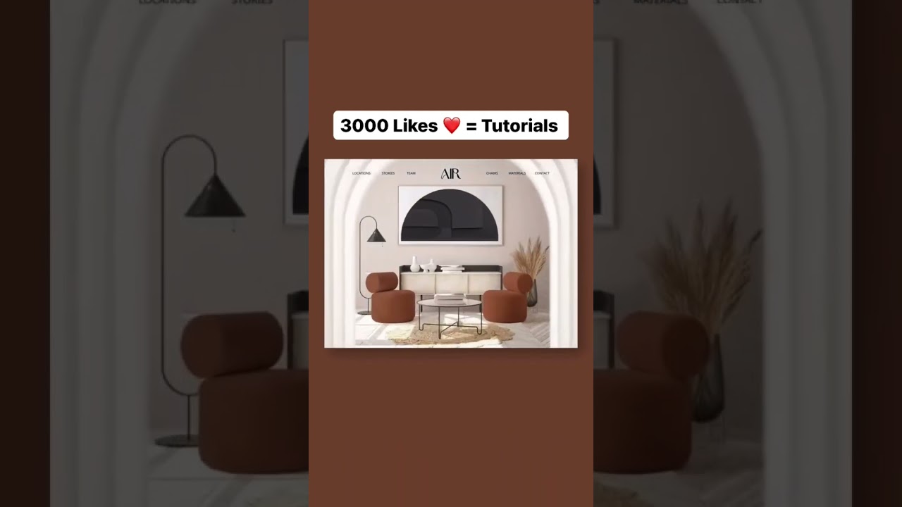 House Decoration site ❣️#shorts #viral #coding #coder #webdevelopment #html #javascript