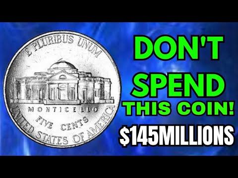 "$145 Million Rare Nickels: Super Valuable Monticello Nickels That Could Make You Rich Instantly!"
