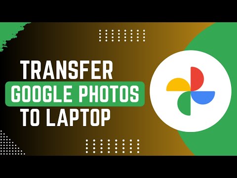 How To Transfer Google Photos To Laptop !