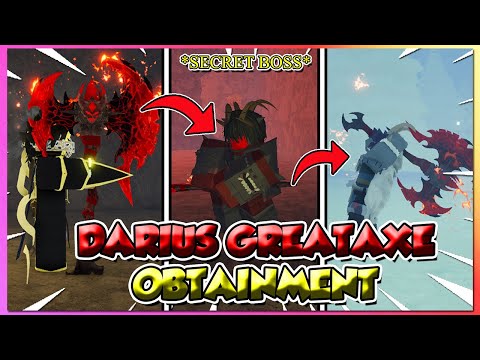 Rune Slayer How To Get Darius Greataxe + New *SECRET* Darius Boss NPC Location!