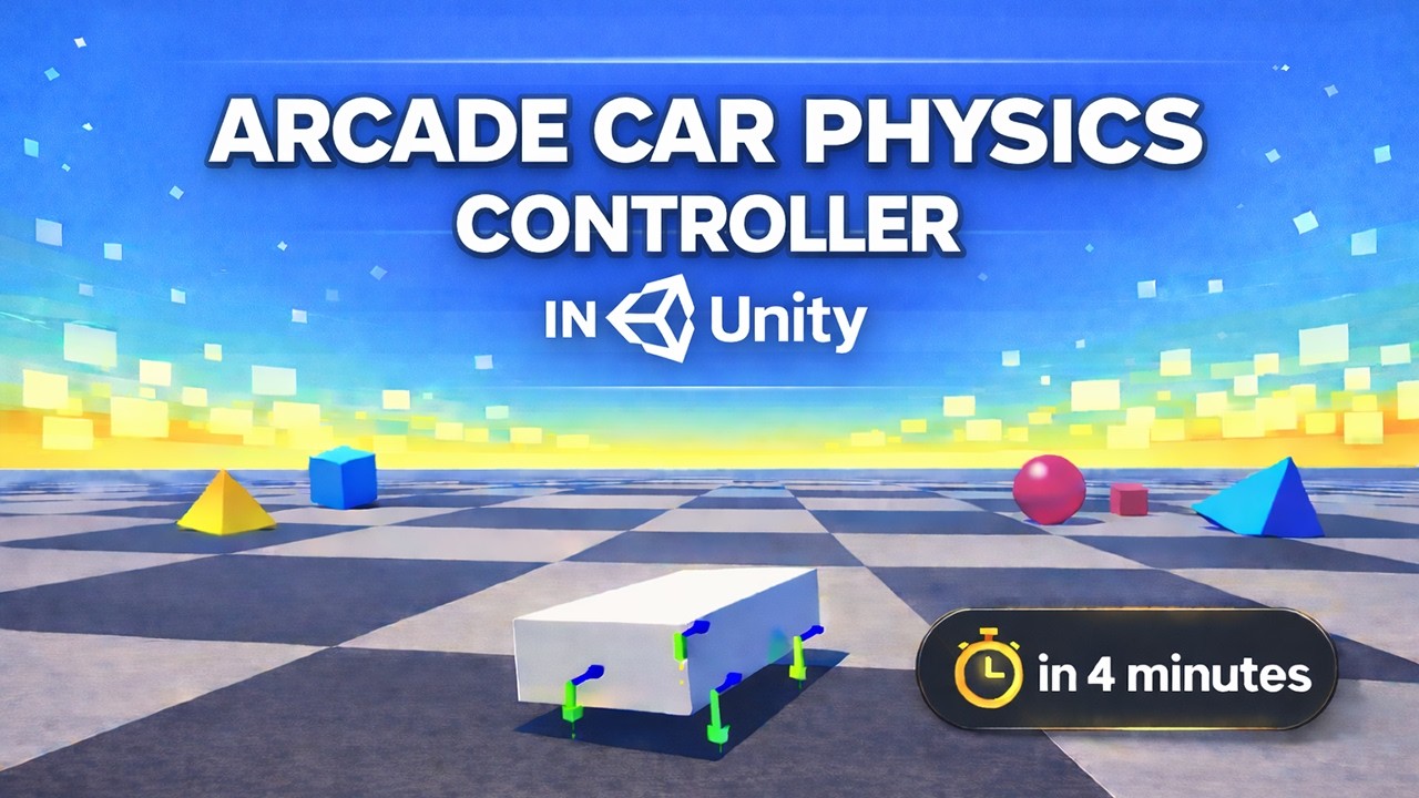 Arcade Car Physics Controller in Unity (Tutorial)