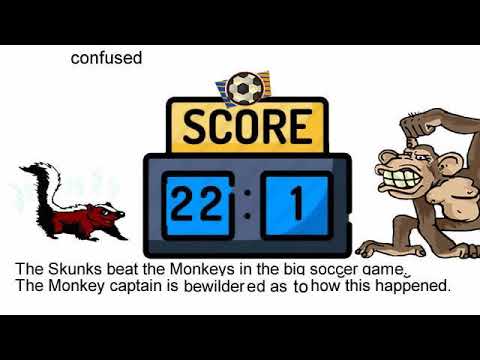 bewildered meaning | Vocabulary for Kids | Children's Dictionary | Learn English Vocabulary