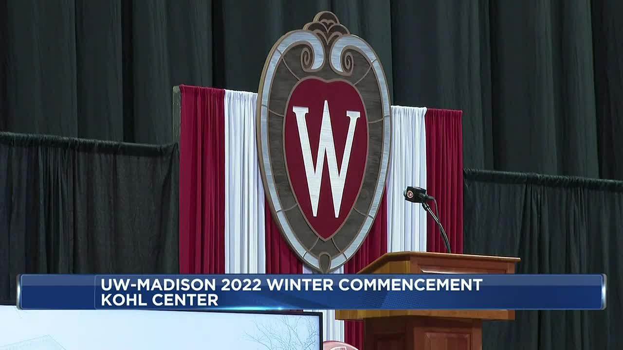 UW-Madison graduates celebrate at 2022 winter commencement ceremony