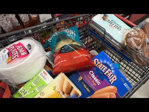 EVERYTHING I GOT WITH A $150 BUDGET | GROCERY SHOP WITH ME