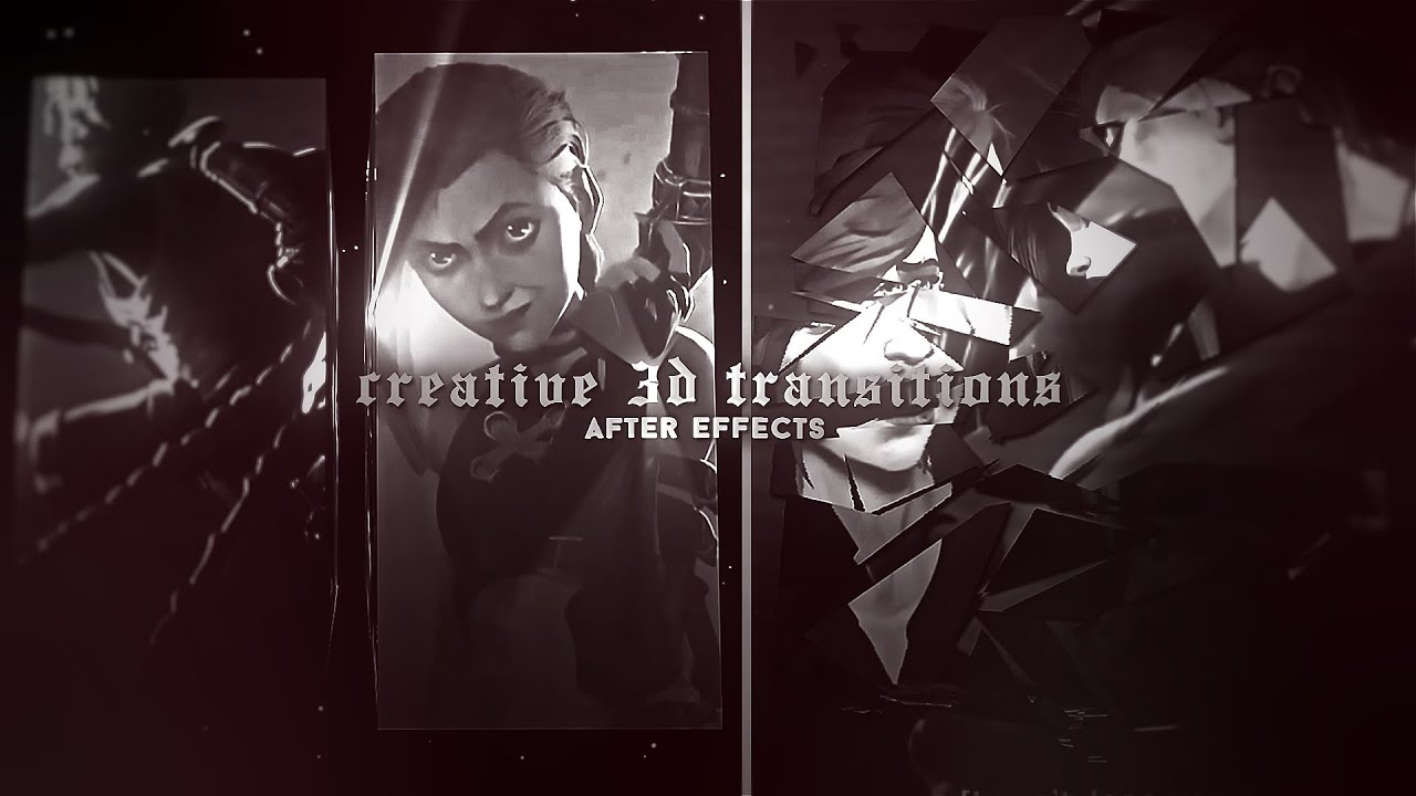 creative 3d transition ideas | after effects