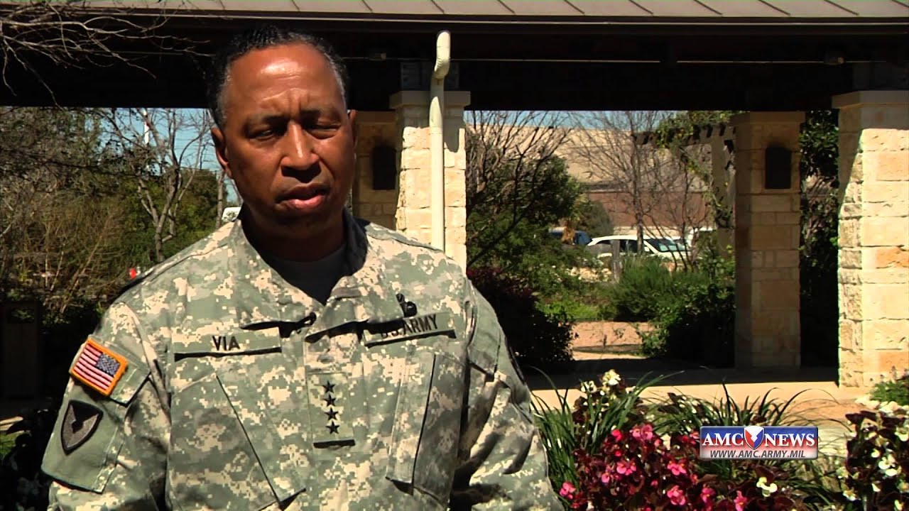 GEN Via Visits Joint Base San Antonio