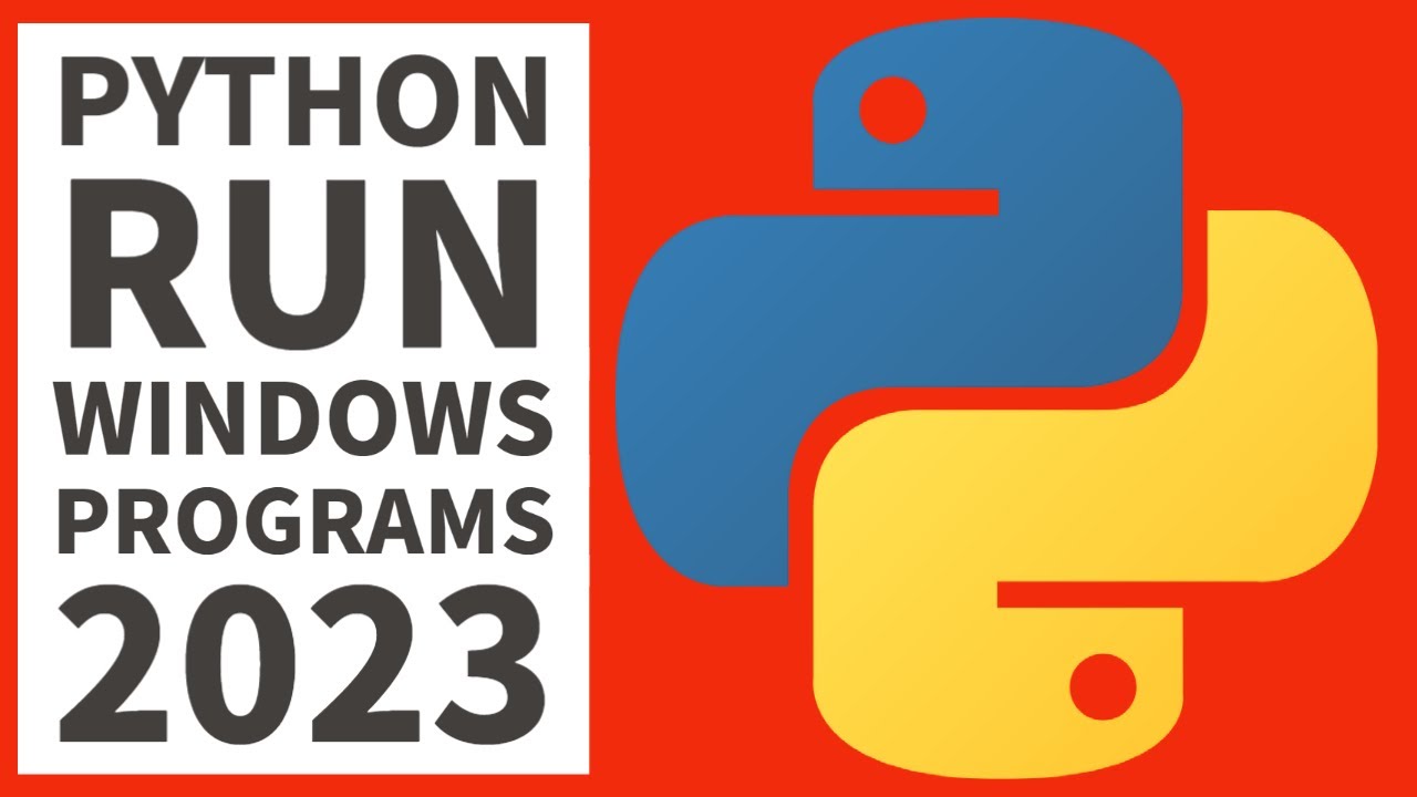 Run Windows Programs Using Python Subprocess Code Example 2023