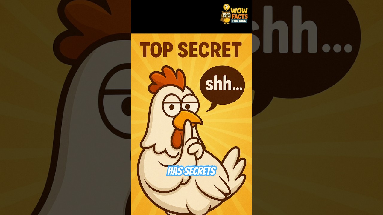 8 Crazy Chicken Facts You’ll Never Believe! 🐔✨ #shorts #chickenfacts #factsforkids