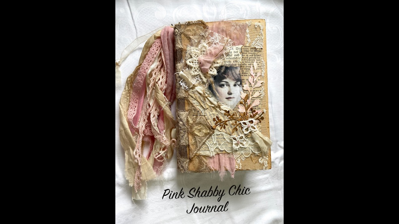 Pink Shabby Chic Journal