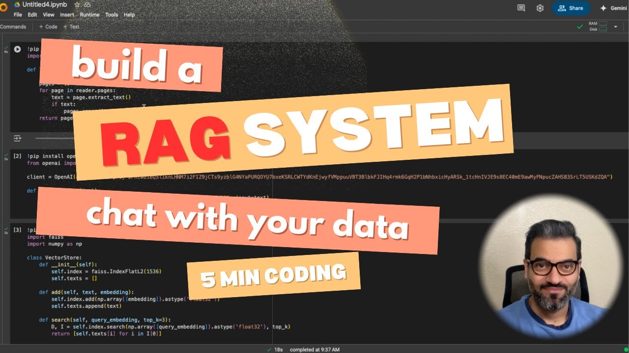 Chat with Any PDF in 5 Minutes — Build a Simple RAG with Python and OpenAI!