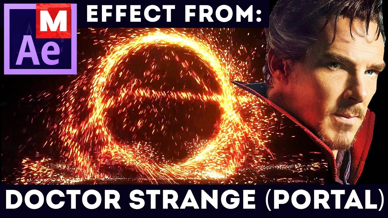 Portal - Doctor Strange (Advanced) Trapcode Particular: After Effects Tutorial