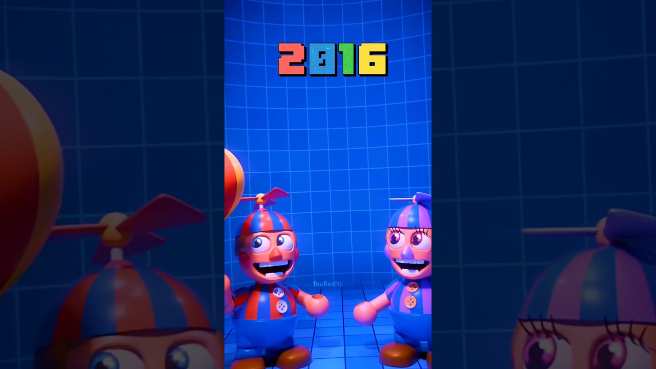 FNAF AR edit 🍀 - FNAF 2016 Vs 1987💀|| @Jaze #fnaf #fivenightsatfreddys #fnafiedits #shorts #edit