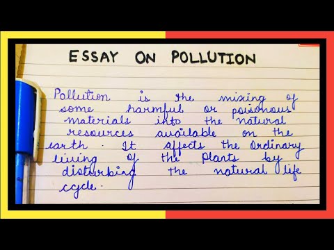 Essay on Pollution in English | Short Essay on Pollution
