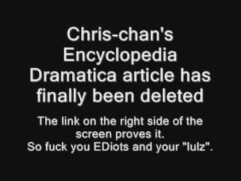 Chris-chan's Encyclopedia Dramatica has been Deleted