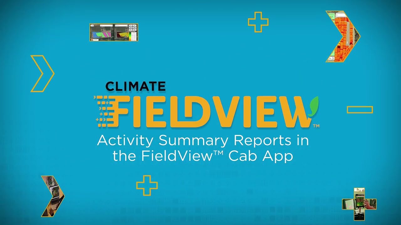 Activity Summary Reports in FieldView™ Cab App